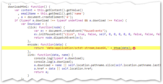 Interesting li’l bug in Email Editor » Edit Code » Download HTML ...